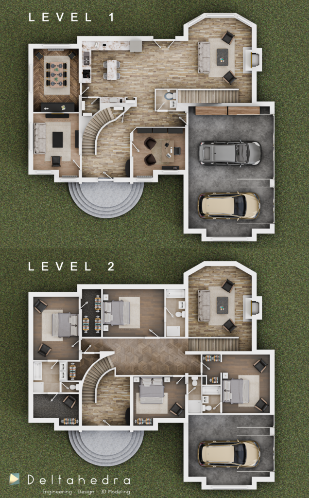 Architecture Intérieur et Extérieur – Deltahedra